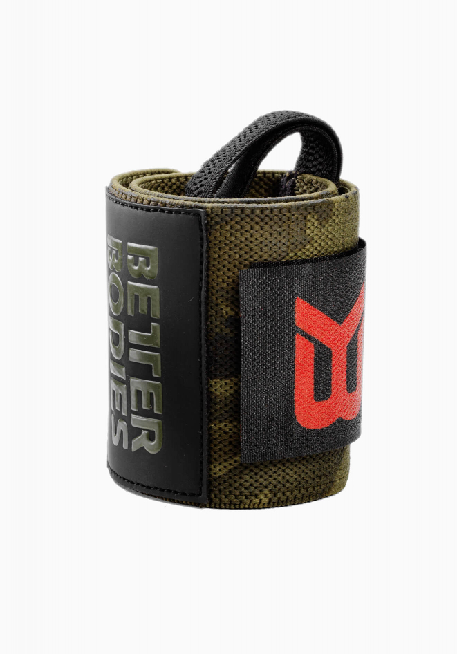 Better Bodies - Camo Wrist Wraps - One More Rep