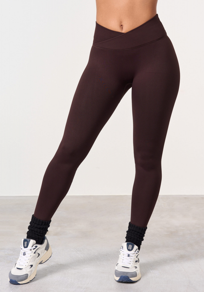 Famme - Crossover Scrunch Tights - One More Rep