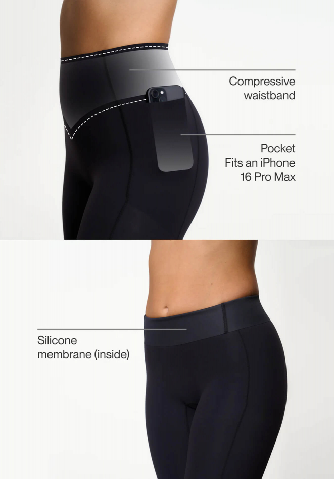 Famme - Core Compression Pocket Tights - One More Rep